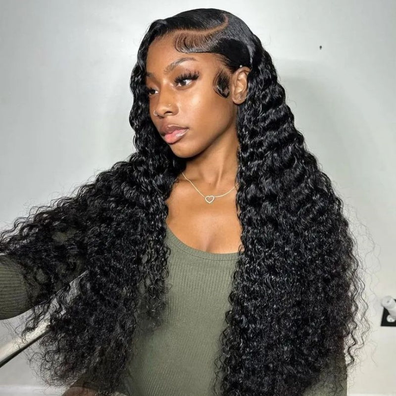 Modern Show 13x6 HD Lace Wig Curly Human Hair Luxury Natural Wig With ...